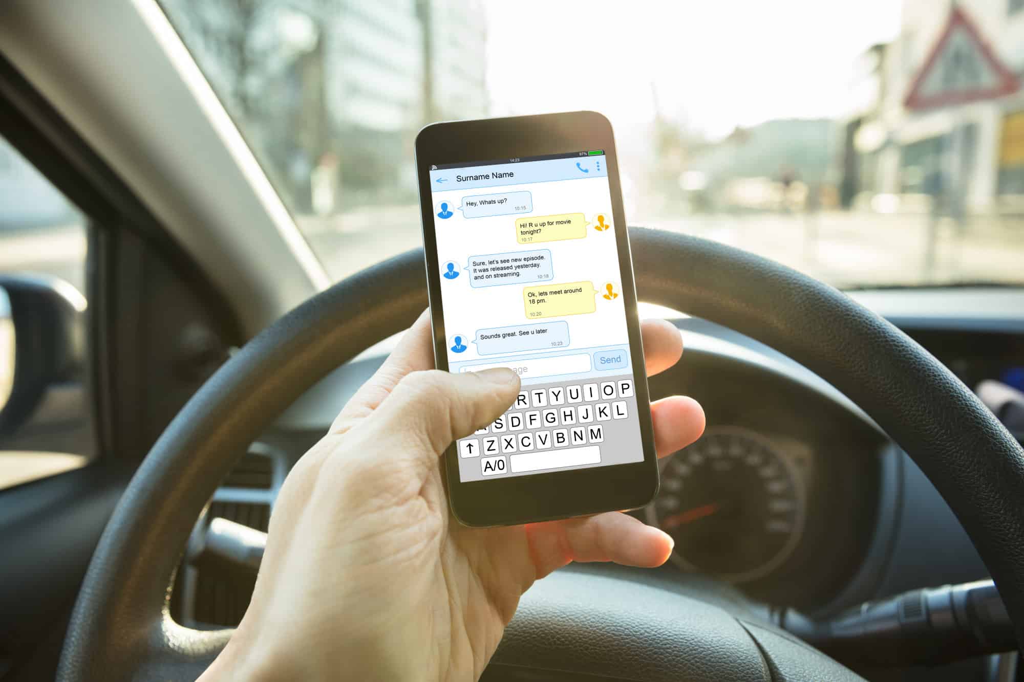 Text Talk: How to Prove the Other Driver Was Texting While Driving ...
